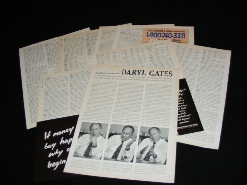 DARYL GATES magazine clippings from 1991 | eBay