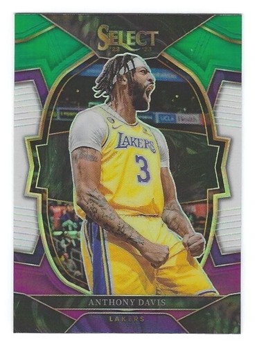 2022-23 Select Prizms Green White Purple #17 Anthony Davis! *PWE* | eBay
