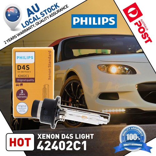 1pcs OEM PHILIPS D4S Globes Headlight Xenon Bulb HID For Toyota Lexus ...