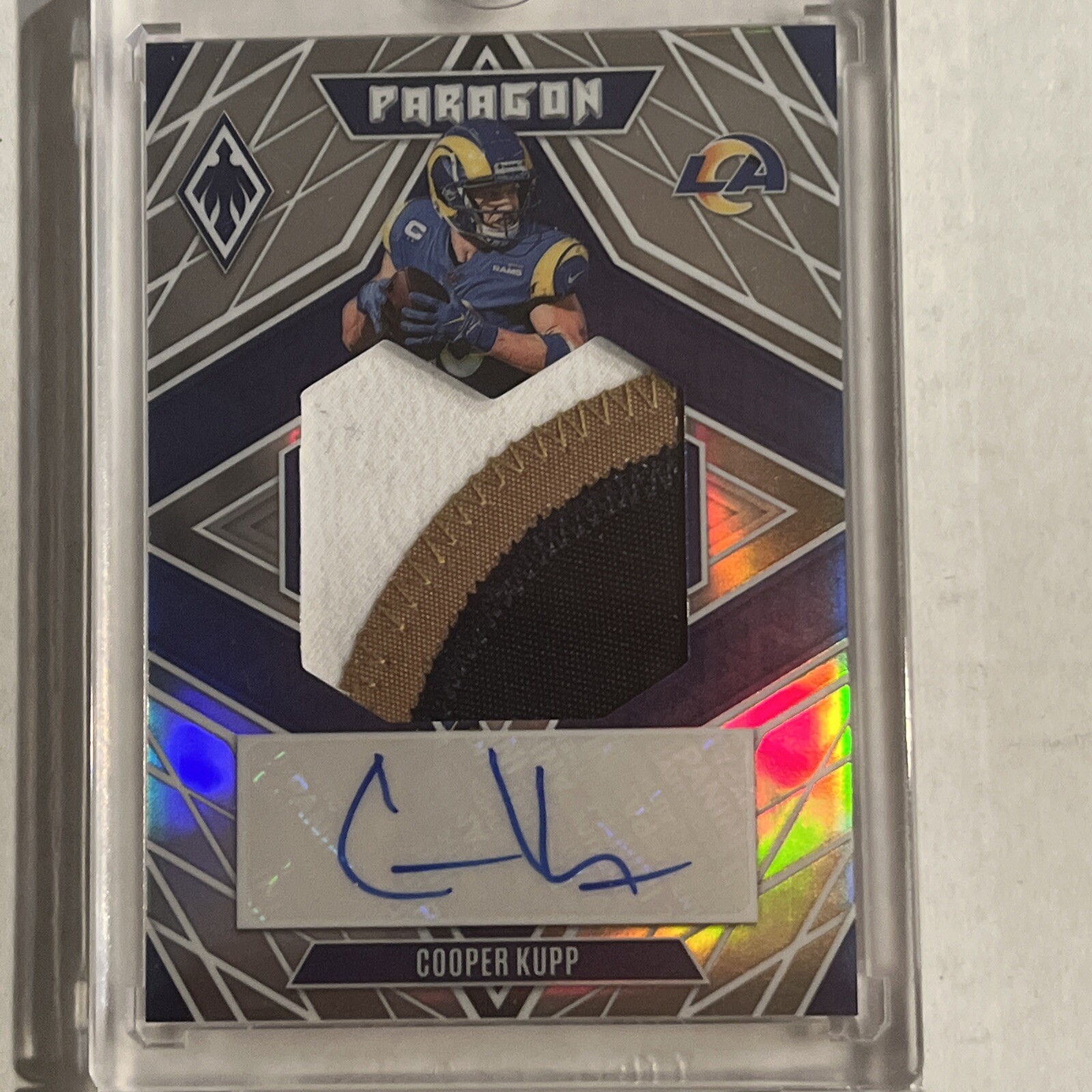 COOPER KUPP Auto /25 2022 Panini Phoenix Paragon Silver Prizm 3 Color ...