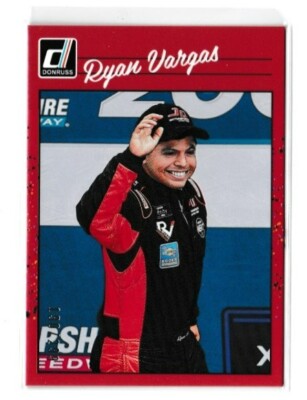 2023 Donruss Racing Ryan Vargas Retro 1990 Base Red #193 /299 NASCAR | eBay