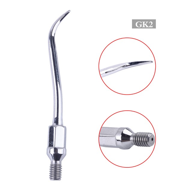 10pc Dental Ultrasonic Scaler Handpiece Tips Gk4 for KAVO Turbine ...