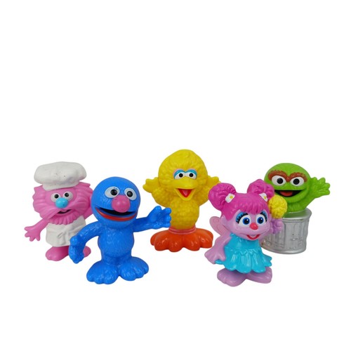 Sesame Street Workshop GONGER Grover, Abby, Oscar, Big Bird Figures ...