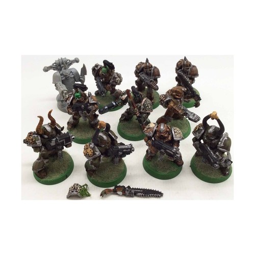 GW Death Guard Mini Loose 28mm Plague Marines Collection #39 NM | eBay