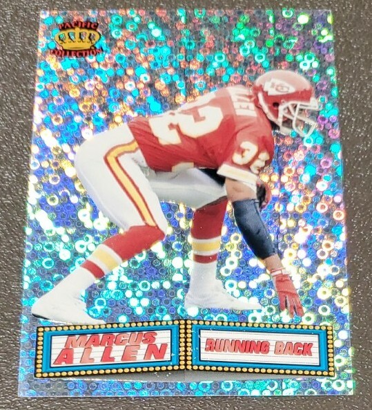 1994 Pacific Crown Collection Marquee Prisms Marcus Allen #2 HOF | eBay