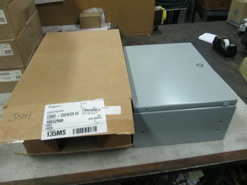 Hoffman Special Enclosure 12"x16"x6" Cat# CSD16126/SPL 135MS Type: 4,12 ...