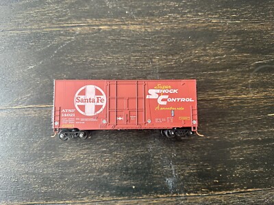 HO Scale Athearn 40’ Santa Fe High Cube Super Shock Control Box Car ...