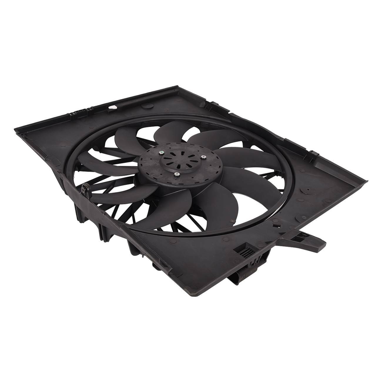 Radiator Cooling Fan Assembly 17427543282 Fits BMW E60 E63 E64 E65 2004 ...