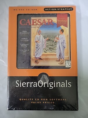Caesar (PC, 1993) Sierra Originals FACTORY SEALED MS-DOS | eBay
