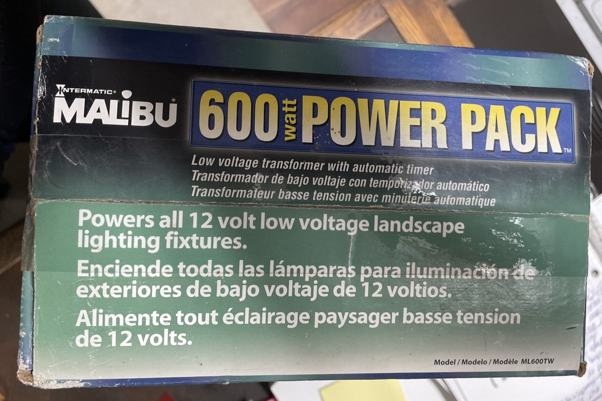 Malibu 600w Transformer Malibu 600 Watt Transformer With Timer And