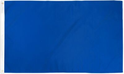 Royal Blue Solid Color Flag 3x5ft Blank Sublimation Flag Cobalt Blue ...