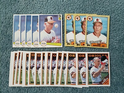 Cal Ripken Sr Baseball Card Mixed Lot of approx 26 cards | eBay