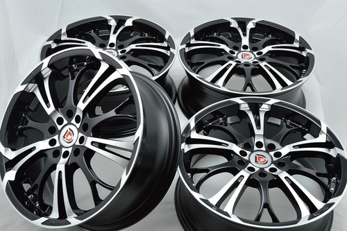 17" Rims K5 Hyundai Elantra Nexo Kona Honda Element HRV CRV 5x100 5x114 ...