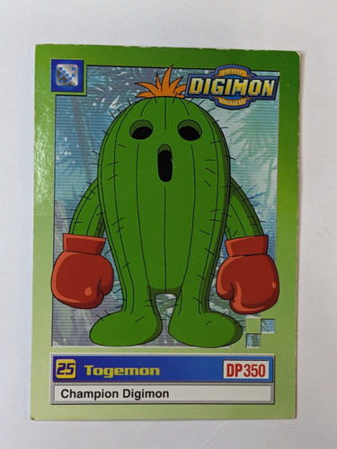 Togemon 25 Digimon Digital Monsters Trading Card Game 2000 Upper Deck ...