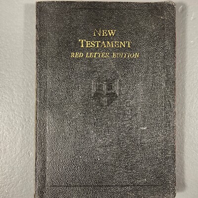 The New Testament Red Letter Edition Of Our Lord And Saviour Jesus ...