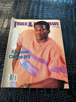 OCTOBER 1989 TRACK AND FIELD NEWS Olympic sports magazine - | eBay