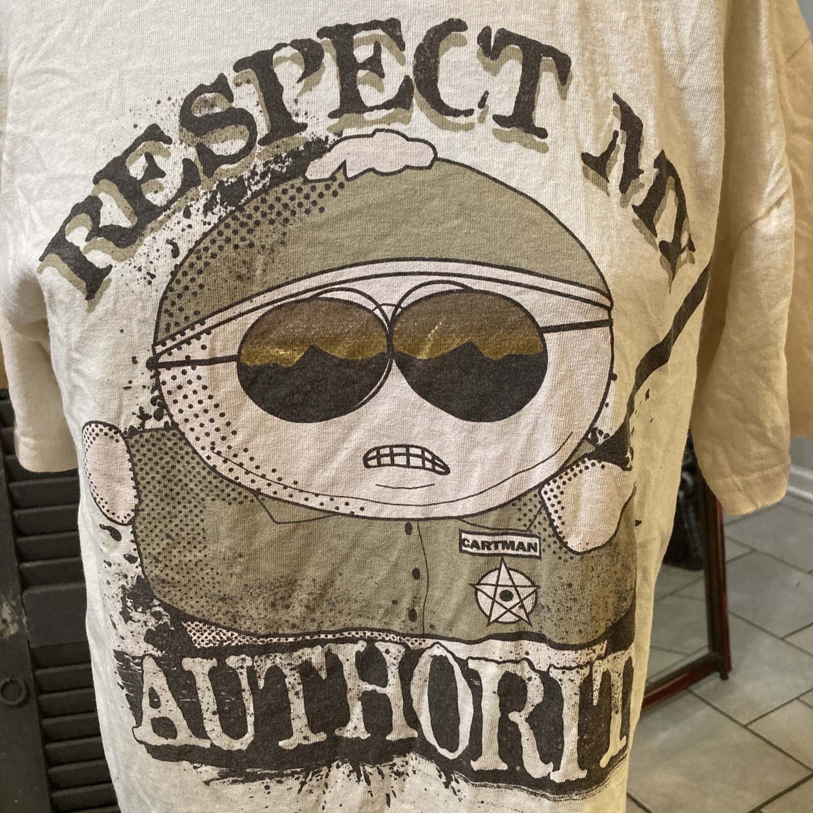 VTG 90s South Park Eric Cartman RESPECT MY AUTHORITY … - Gem