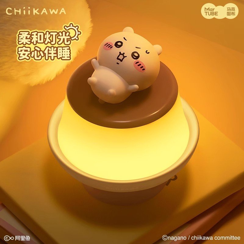 Chiikawa Hachiware Usagi Pudding Light Nightlight Bedroom Desk Lamp ...