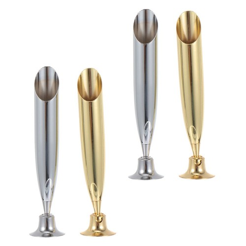 4 Pcs Retro Quill Pen Desk Holders Display Stand Metal Quill-pen | eBay