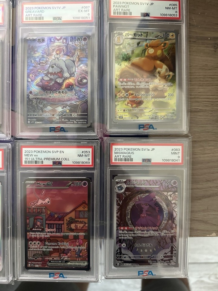 PSA Graded Pokemon Lot Random Grades | eBay