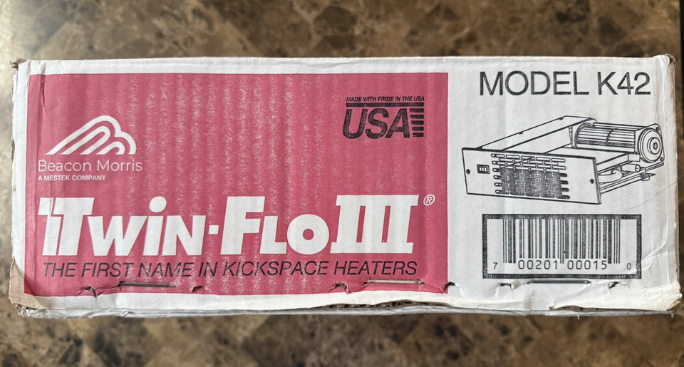K42 BEACON MORRIS KICK SPACE TWIN FLO HEATER 1480 - 5240 BTUS 12-1/4 X ...
