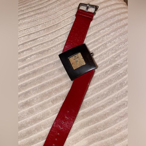 Rare Patina Canada Curved Wood Face Watch | eBay