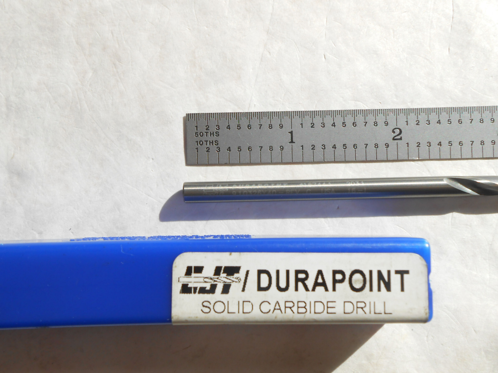 NEW CJT USA 13/64" DIA. X 3-3/8" FL X 6" OAL SOLID CARBIDE 15XD DRILL ...