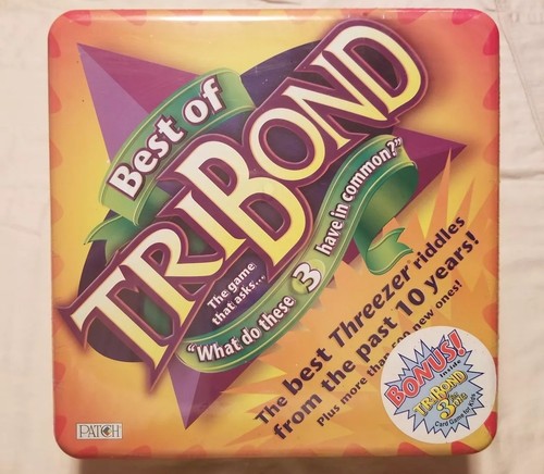 Best of Tribond - Best Threezer Riddles - Tin Box Edition - New Sealed ...