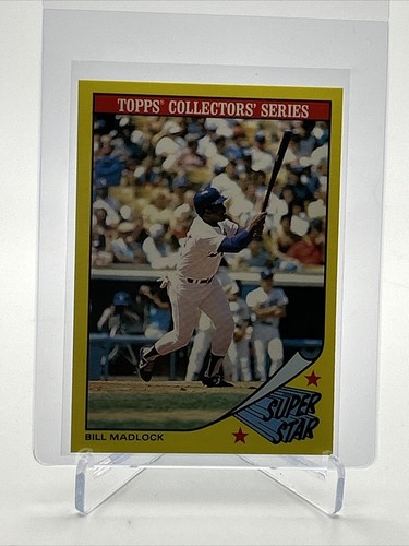 1986 Topps Baseball Champion Superstars Bill Madlock Card #19 Mint FREE ...