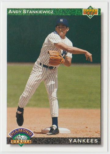1992 Upper Deck #779 Andy Stankiewicz DD - New York Yankees | eBay