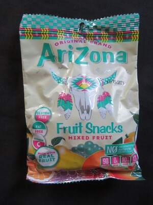 (1) Bag Of Arizona Fruit Snacks Mixed Fruit Soft & Chewy Candy 5 Oz ...
