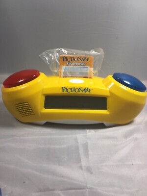 Pictionary electronica showdown game 2013 By Mattel. Sealed Cards See ...