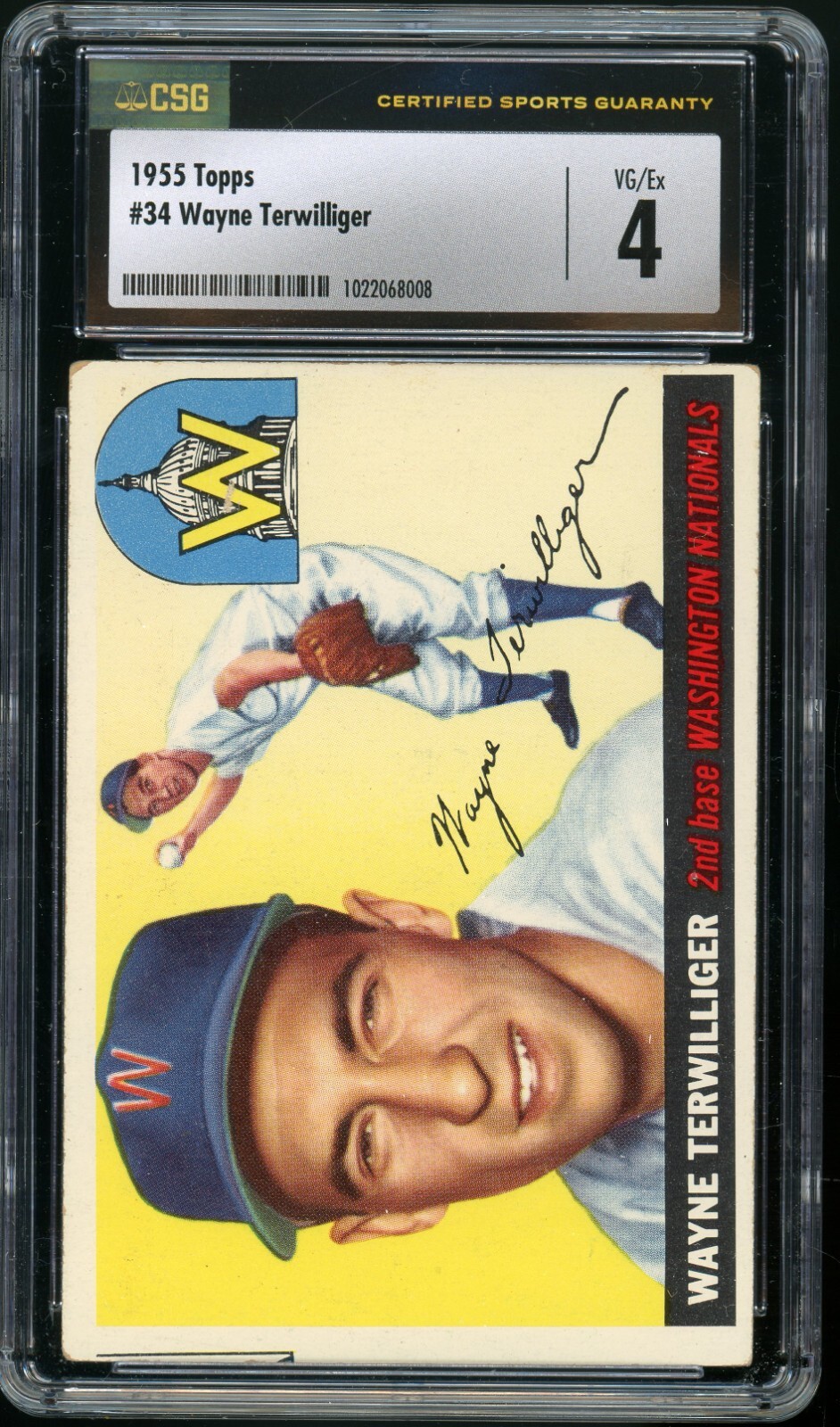 1955 Topps - #34 Wayne Terwilliger for sale online | eBay