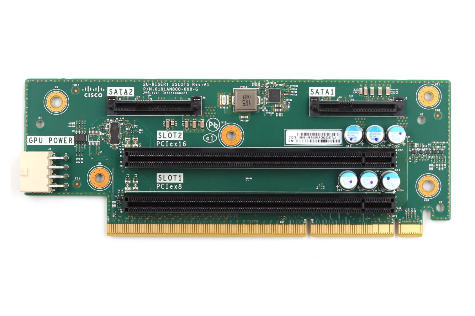 Cisco UCS C240 M4 PCIe Riser Card P/N: CS073-15669-04 Tested Working | eBay