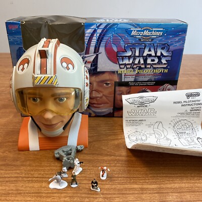 1996 Galoob Micro Machines Rebel Pilot Hoth Playset w/Box | eBay