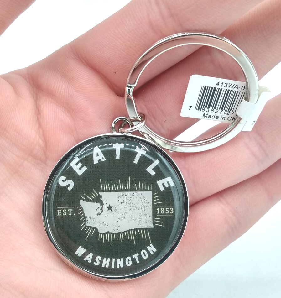 *Lot of 6* Seattle Keychains Seattle Decor Individually Wrapped ...