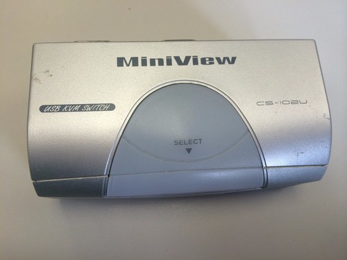 MiniView CS-102U USB KVM Switch | eBay