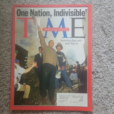 TIME MAGAZINE Special Issue September 24, 2001 ONE NATION INDIVISIBLE ...