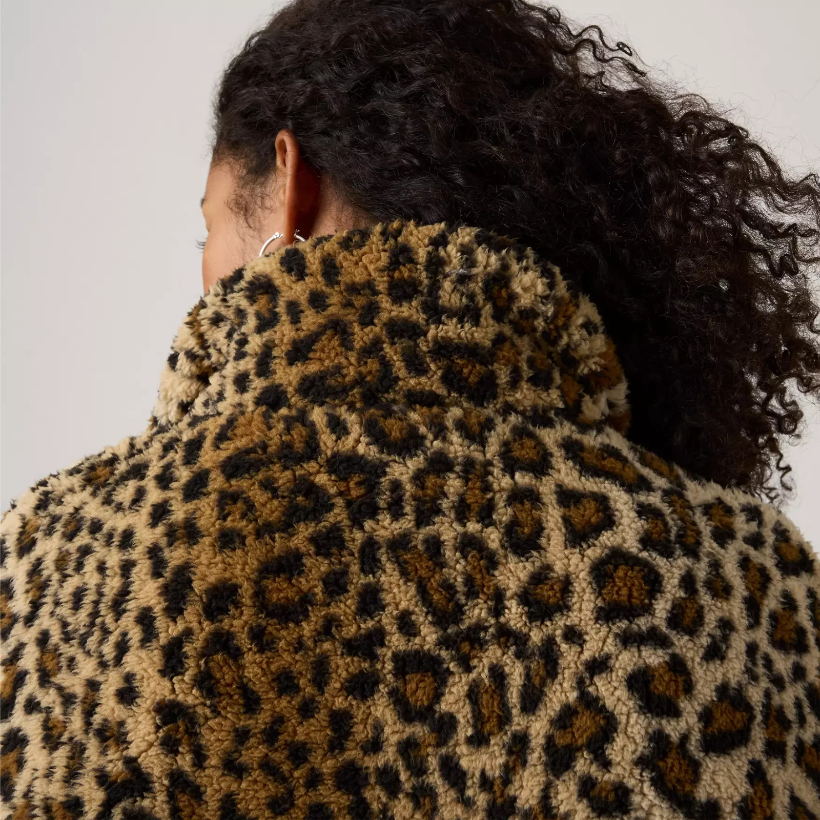 Best Seller!!! Levi’s Teddy Jacket, Leopard Print – Multi-Color Fleece ...
