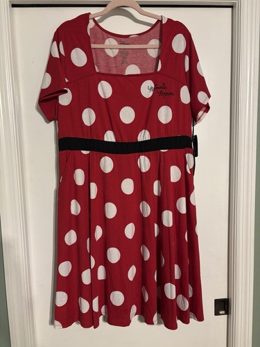 Plus Size 2 Torrid x Disney Minnie Mouse Halloween Costume Retro Polka ...