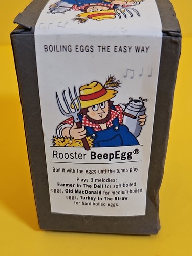 BeepEgg Basic SINGING Musical FLOATING EGG TIMER Soft Med Hard Boiled ...