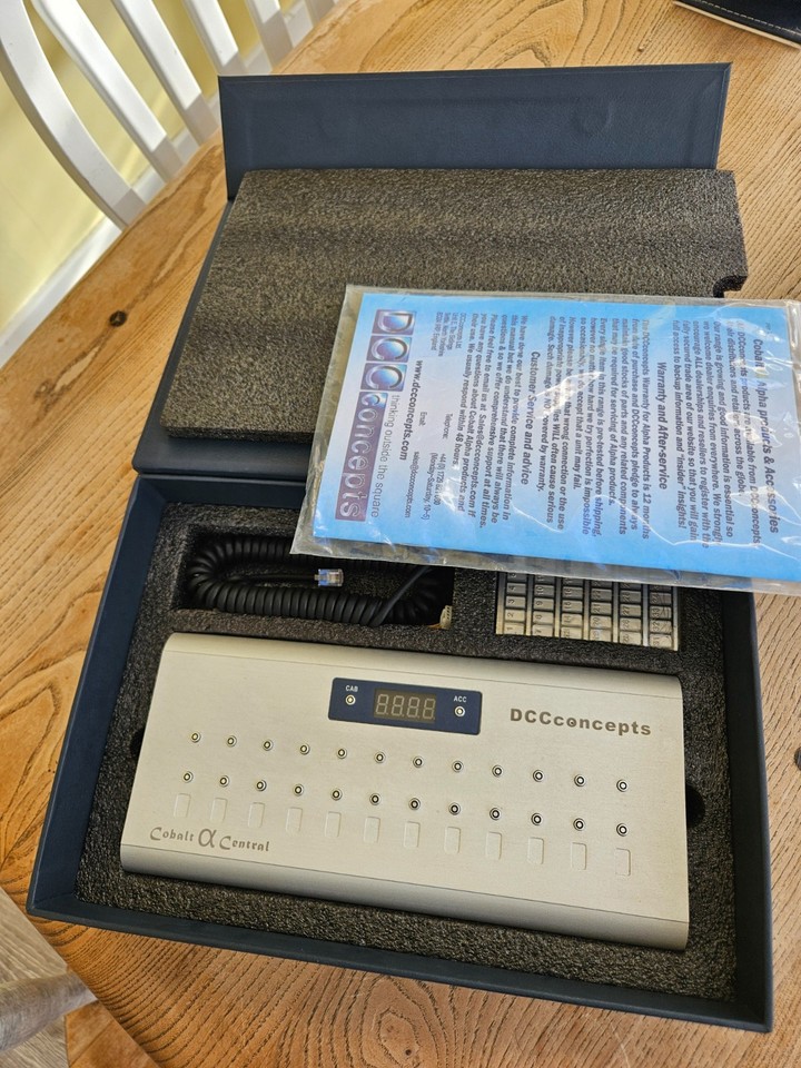 DCC Concepts DCD-AEC Cobalt Alpha Central Intergrated 12 Way Digital ...