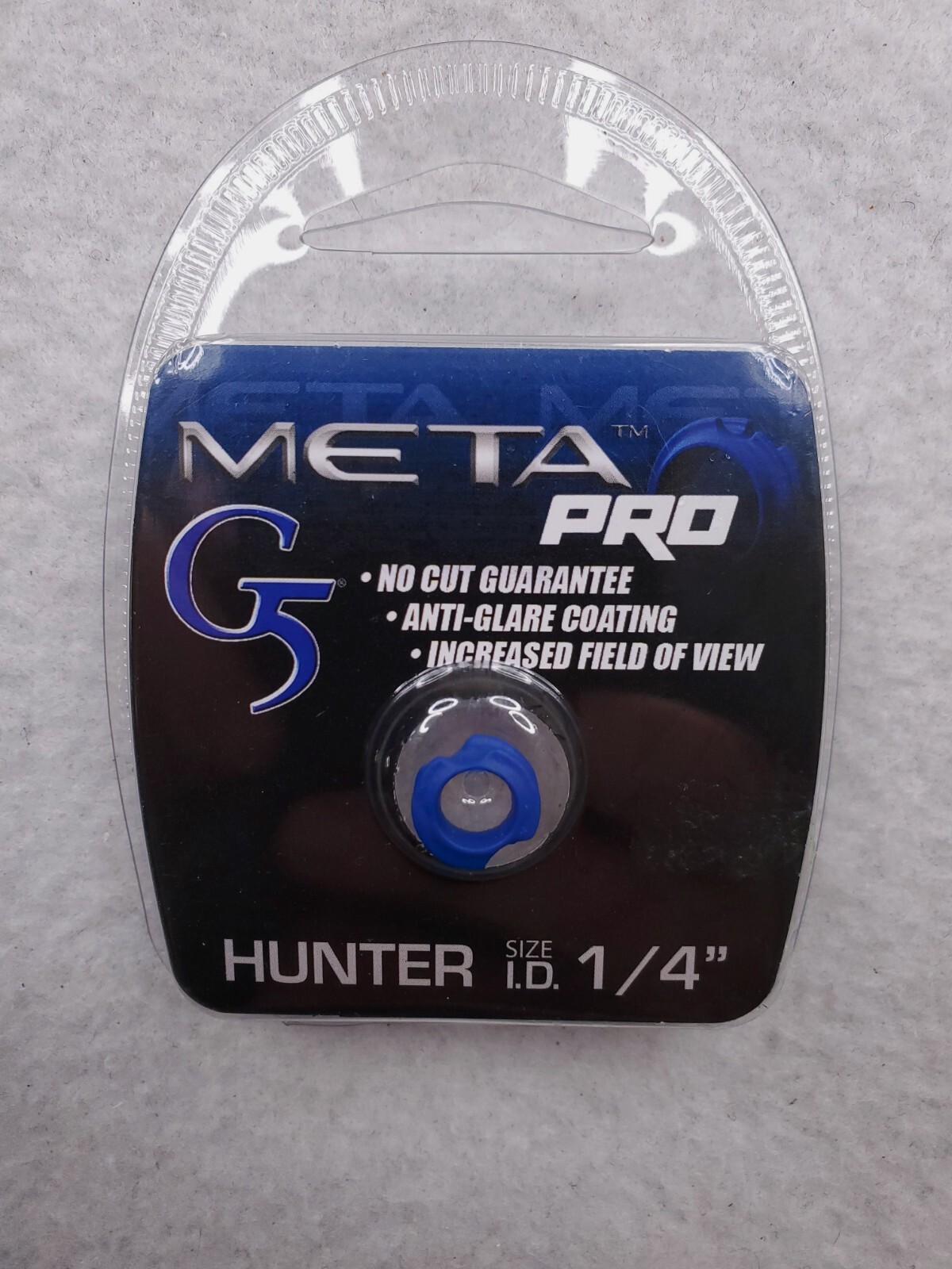 G5 Outdoor META Pro Peep Sight Hunter 3/16" 316-Blue Anti-Glare No Cut ...