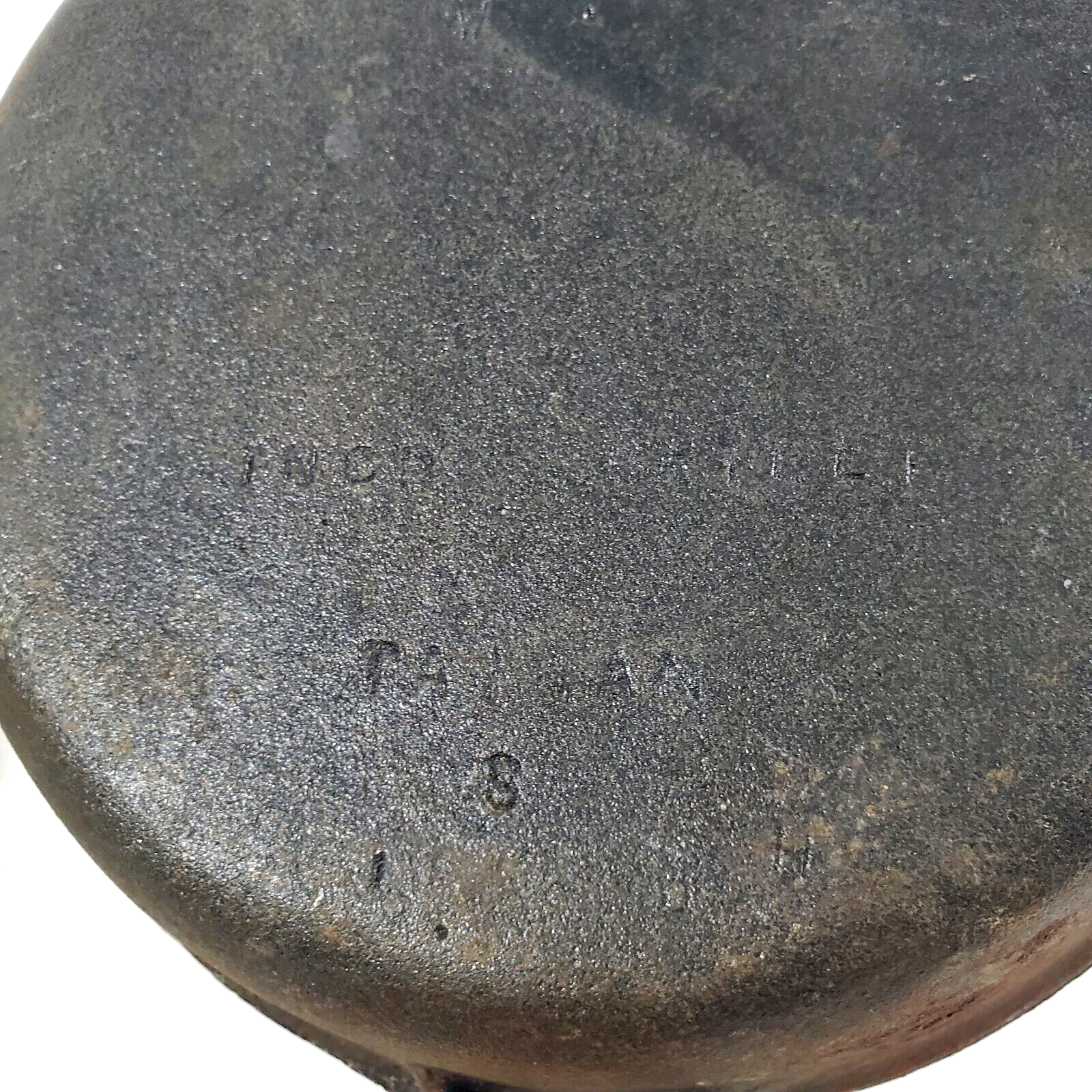 New 2 Cast Iron Skillets Fry Pans Wooden Handle Unseasoned 6 1/2" and 8 ...