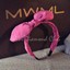 Fashion Korean Style Rabbit Bunny Ears Ribbon Scarf Hair Tie Wrap Bow ...
