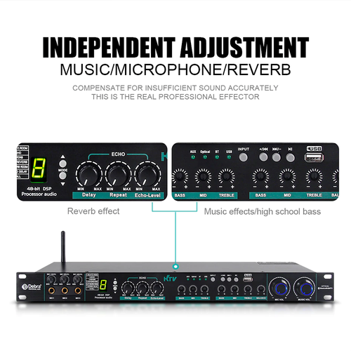 DSP Professional Audio Digital Processor KTV Karaoke Effect System | eBay