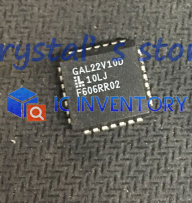 3PCS GAL22V10D-10LJ Encapsulation:PLCC,High Performance E2CMOS PLD ...