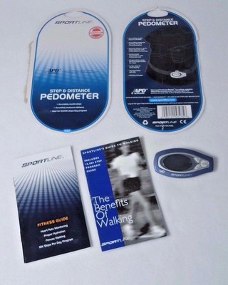 EB Sport Group Sportline Pedometer 340 Step & Distance | eBay