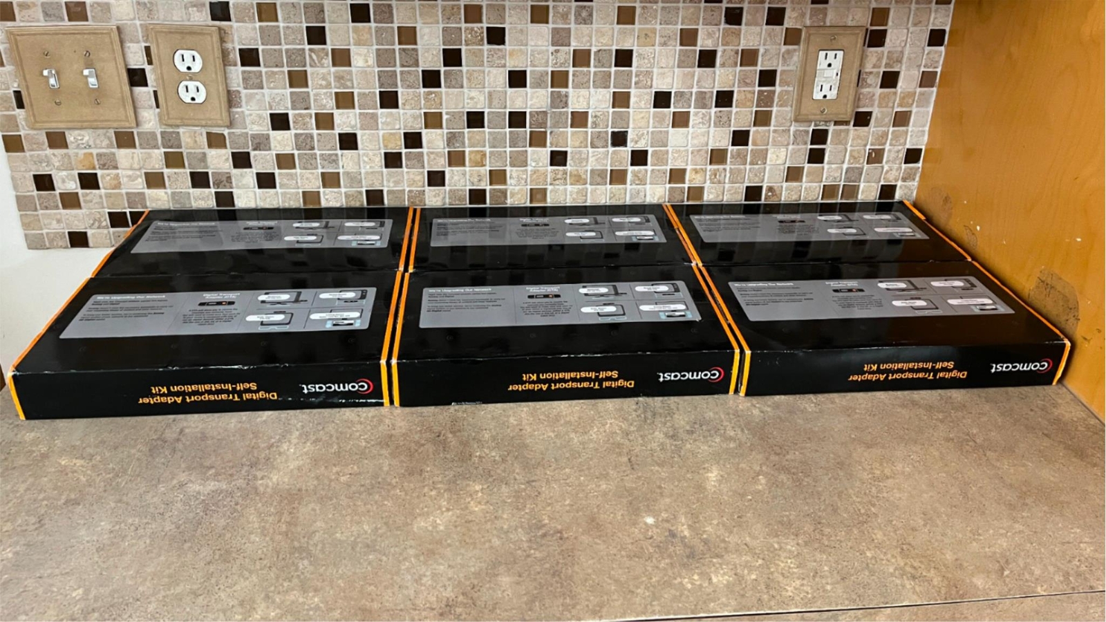 COMCAST XFINITY DC50XU DIGITAL TRANSPORT ADAPTOR SELF-INSTALLATION KIT ...