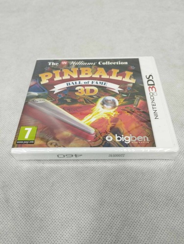 Pinball hall of game 3D flipper williams Neuf Nintendo 3DS compatible ...